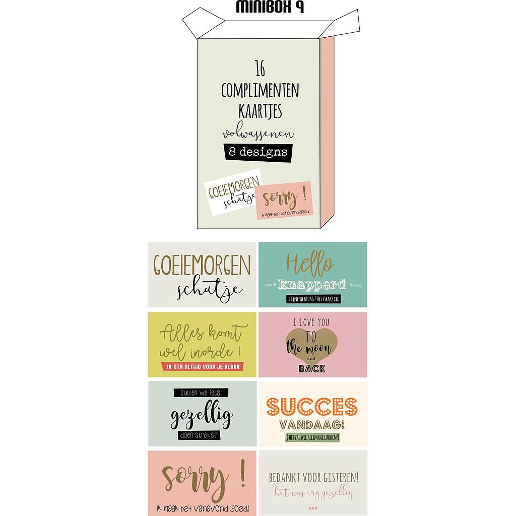 complimenten kaartjes volwassenen | Mailboxcards